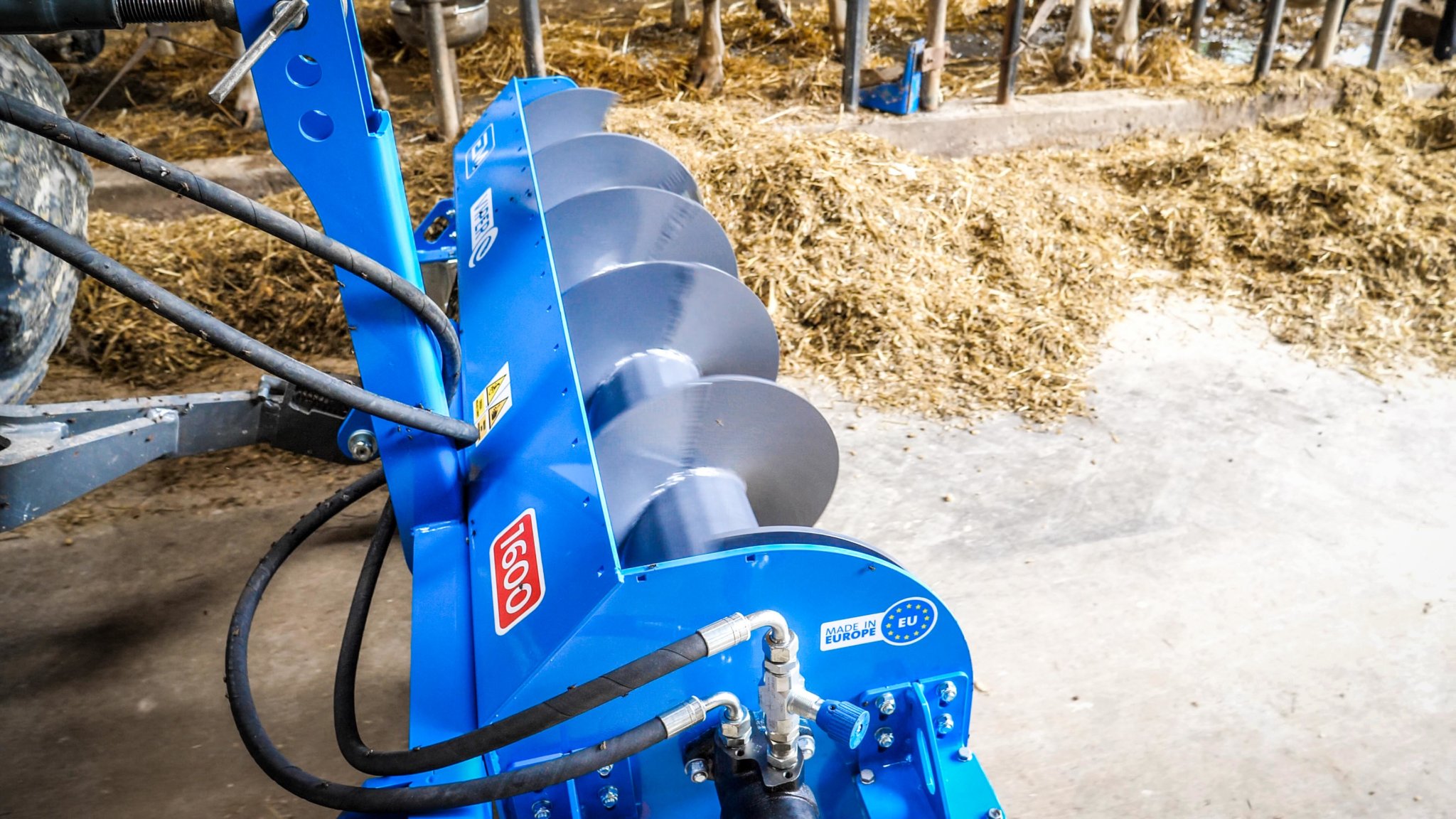 Futteranschiebe-Schnecke